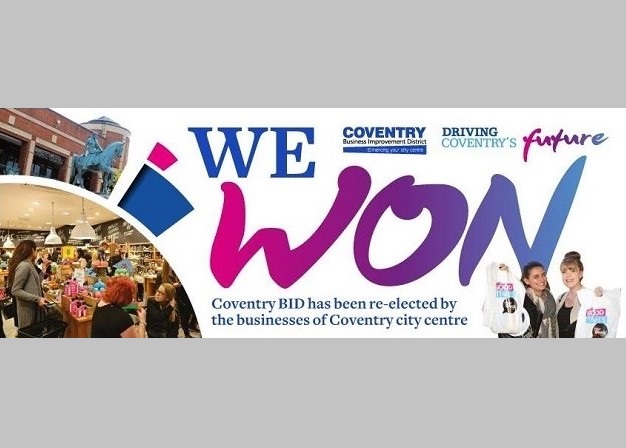 Coventry BID has a successful re-ballot - Coventry City Centre